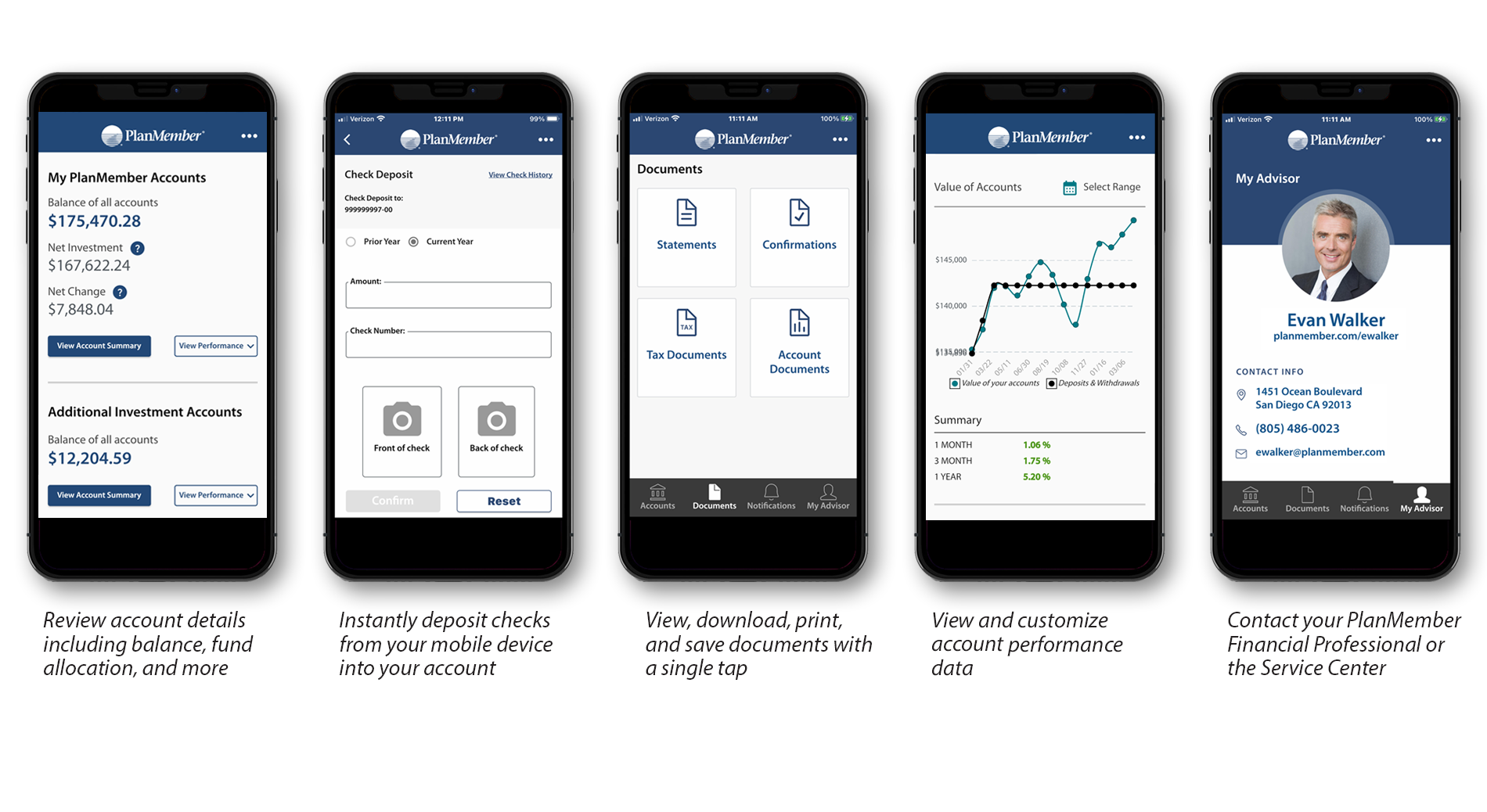 The PlanMember App makes accessing your account easier than ever